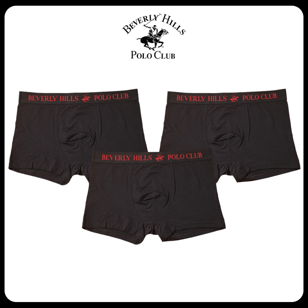 Beverly Hills Polo Club Modal Cotton Mens Underwear Boxer Briefs for ...