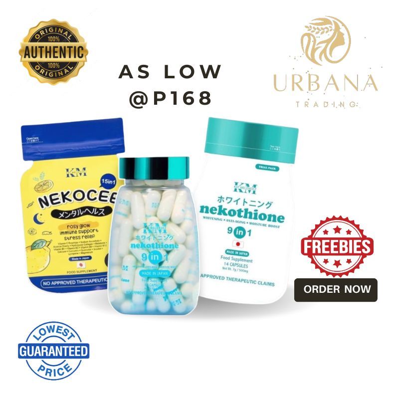 Neko by Kath Melendez Nekothione Original Glutathione Capsule 14Caps/60 ...