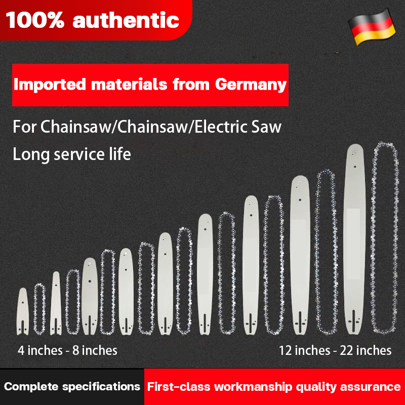 4/6/8/12/18/20/22Chainsaw Guide Bar Universal Guide Plate ChainsawSaw ChainChainsaw Chainsaw ...
