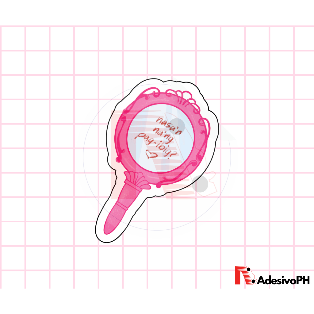 Nasa'n na'ng pag-ibig? (Salamin, Salamin) Sticker - BINI / MATTE ...