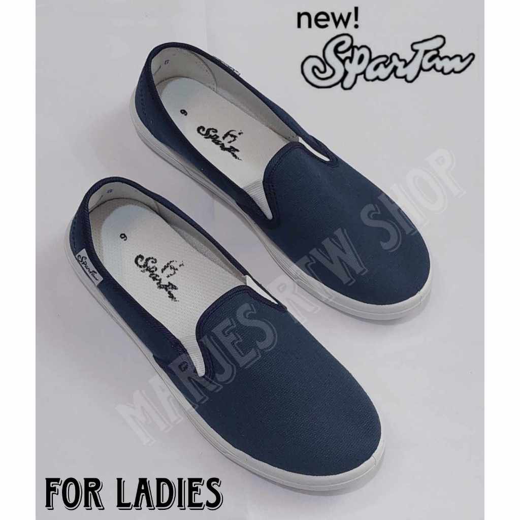 SPARTAN Advan Shoes NAVY BLUE for Ladies ( Georgia ) | Shopee Philippines