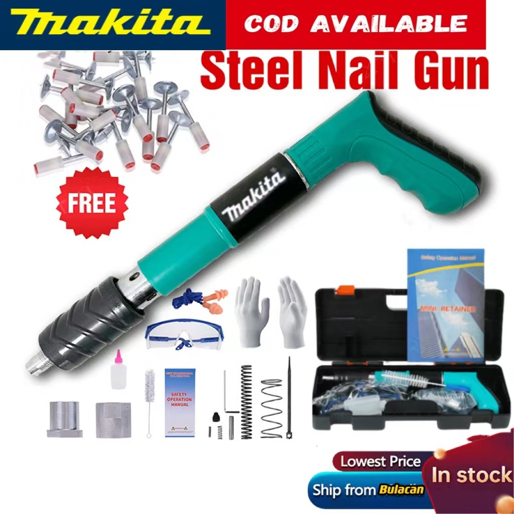 Nail Gun Manual Steel Nail Gun Suitable For Concrete Rivet Ceiling ...