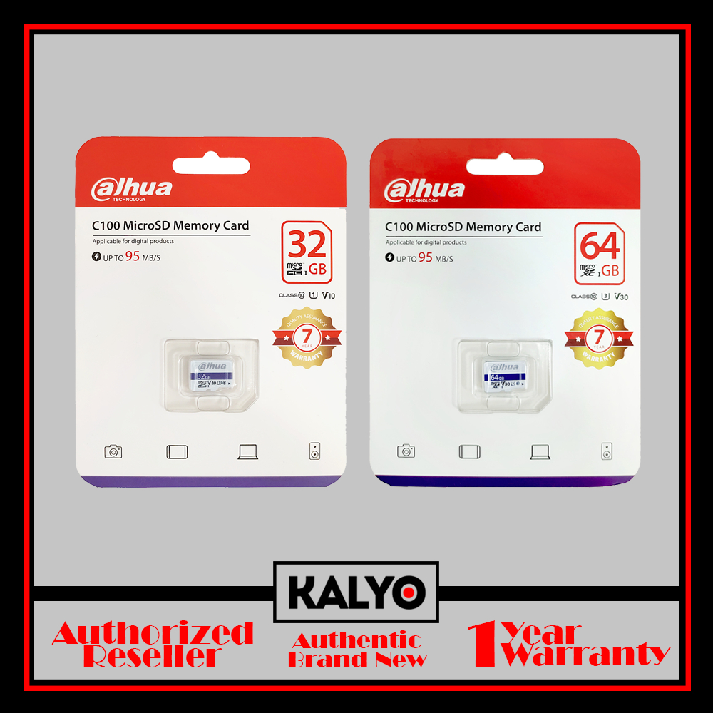 Dahua C100 32GB 64GB 95MB/s MicroSD | Shopee Philippines