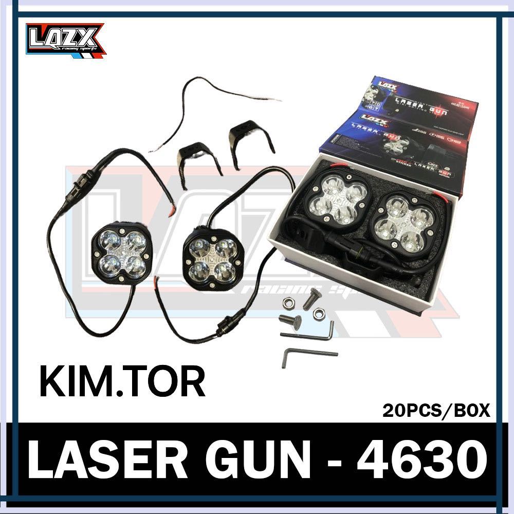 LAZX LED LASER GUN MINI DRIVING FOG LIGHT V2 ALLOY- 4630 | Shopee ...