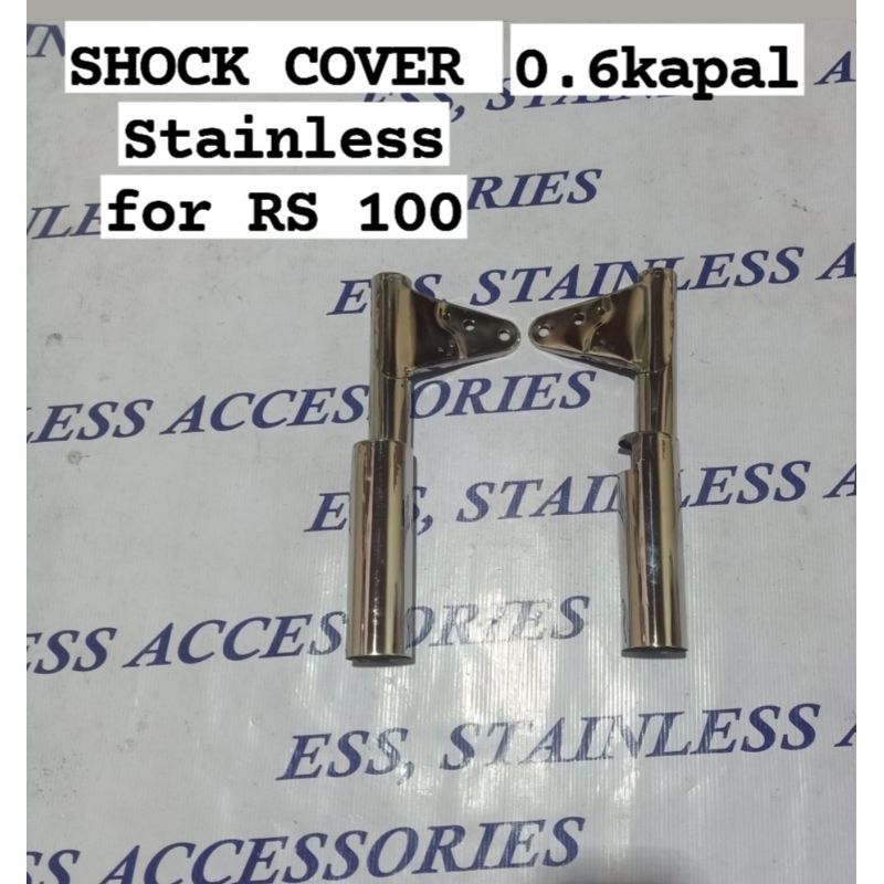 RS100 SHOCK COVER 0.5KAPAL STAINLESS | Shopee Philippines