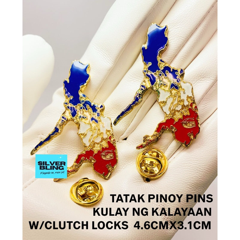 BUY 1 GET 1 TATAK PINOY PIN KULAY NG KALAYAAN w/ CLUTCH LOCKS | Shopee ...