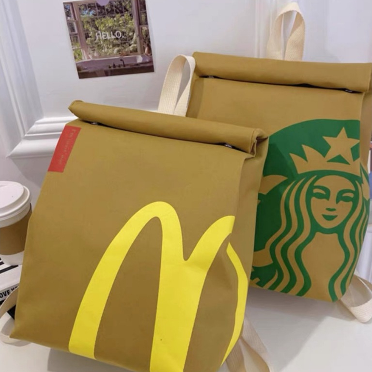 McDonald's Women Canvas bag Casual Shoulder Bag Sling Crossbody Bag ...
