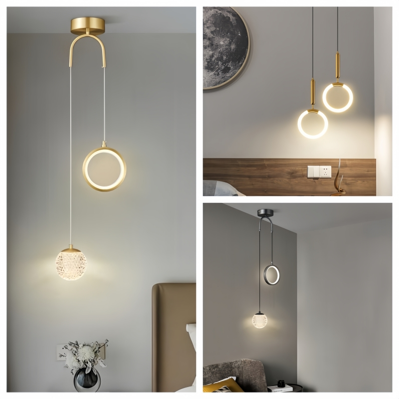 Nordic Modern Chandelier Ceiling Lights Bar Counter Drop Lights Hanging ...