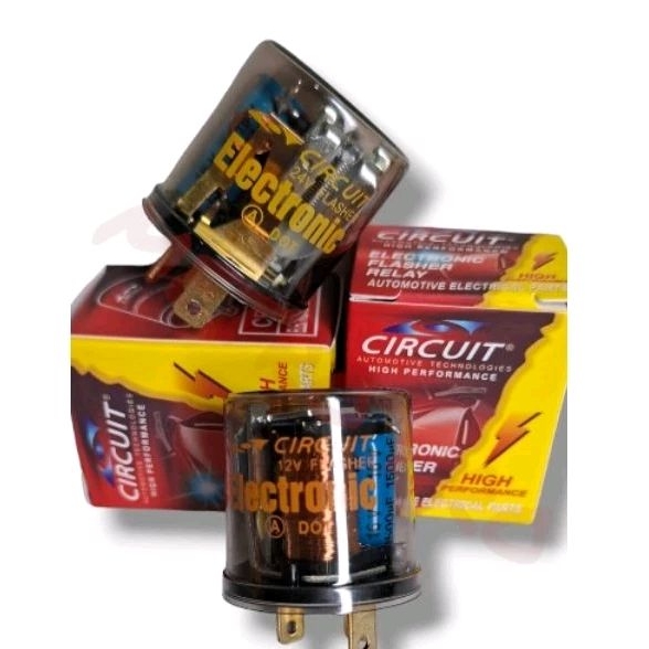 Circuit Flasher Relay Electronic 3T 12v/24v Universal | Shopee Philippines