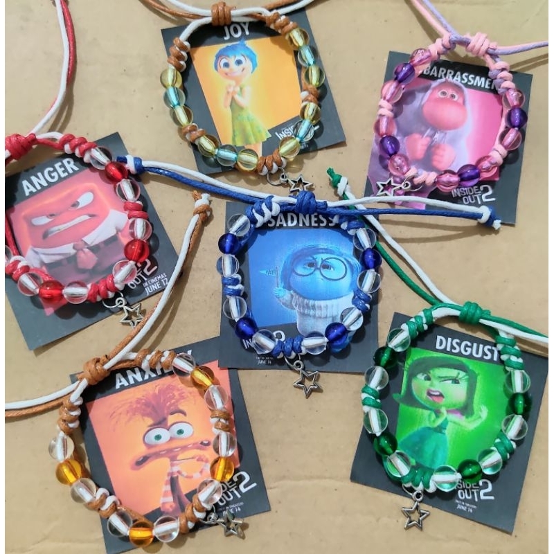 Inside Out Bracelets/Emotion Beaded Bracelets | Shopee Philippines