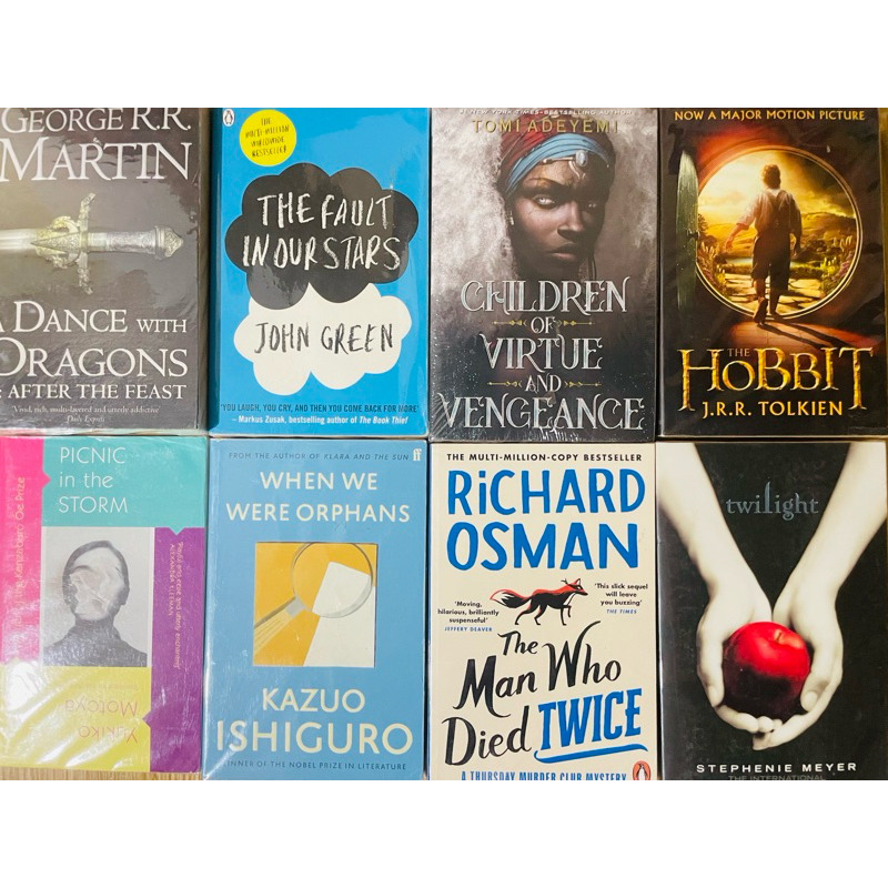 [Authentic | Used] Bargain Books Famous Authors Paperback | Shopee ...