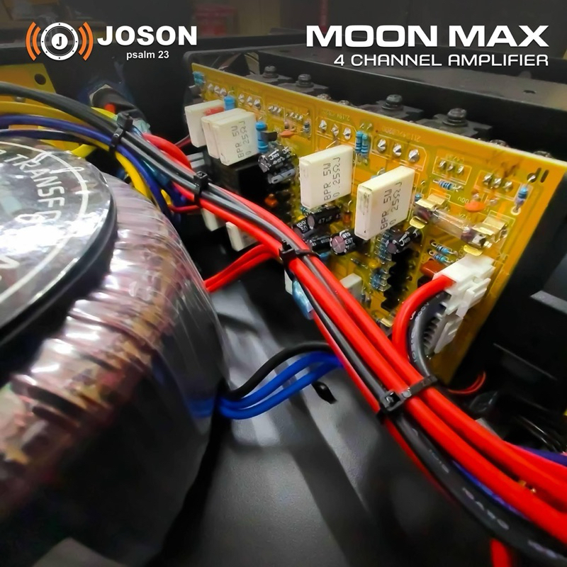 Joson MOON MAX 4 Channel Integrated Power Amplifier | Shopee Philippines