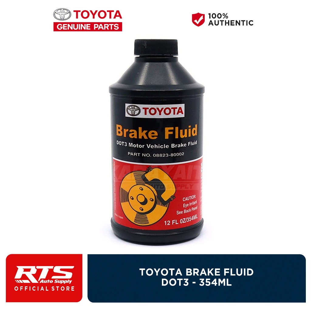 Toyota Genuine Brake Fluid Dot3 / Dot 3 354ml 08823-80002 1Pc | Shopee ...