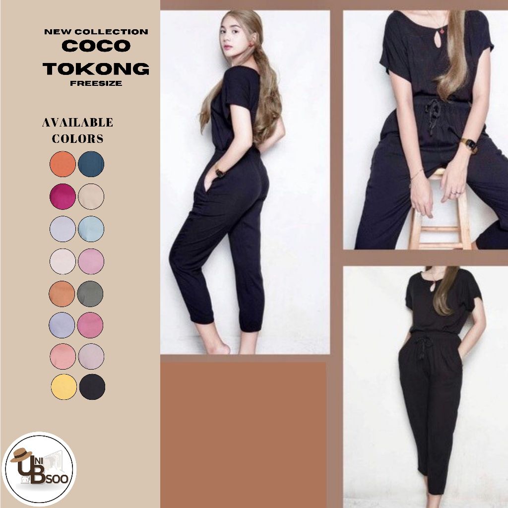 UNI Trendy Coco's Classy Tokong Challis Terno. Outfit for Women ...