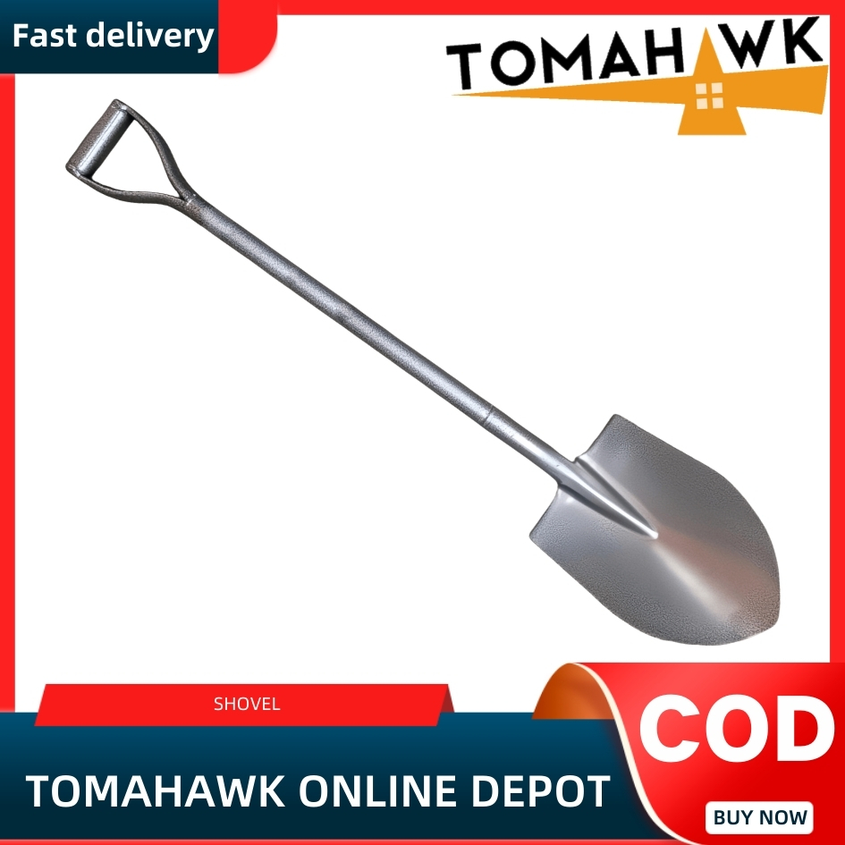 TOMAHAWK HEAVY DUTY SHOVEL FOR GARDENING OUTDOOR DIGGING SHOVEL (SQUARE ...
