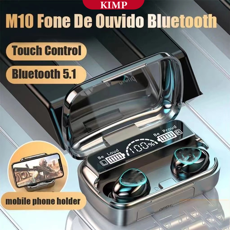 M10 TWS Bluetooth Earphones With Microphone Earphone Wireless Earbuds Bluetooth Headset with Mic ...