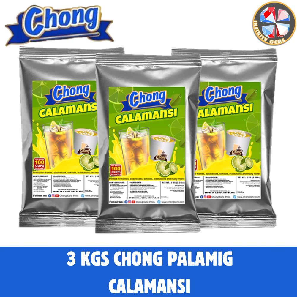 3 KGS CHONG PALAMIG CALAMANSI PREMIXED POWDER | Shopee Philippines