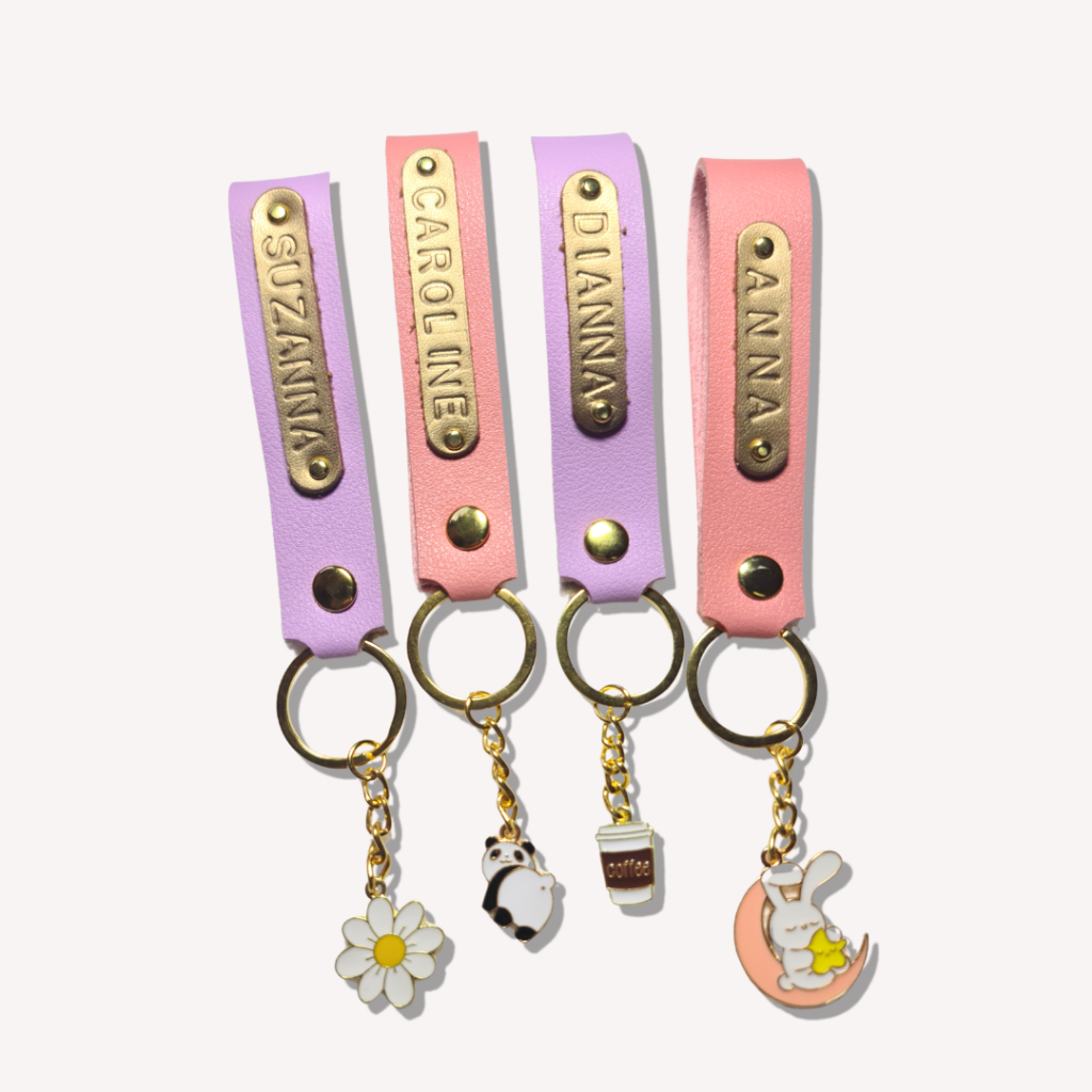Personalized Leather Keychain (For souvenirs, gifts, giveaways ...