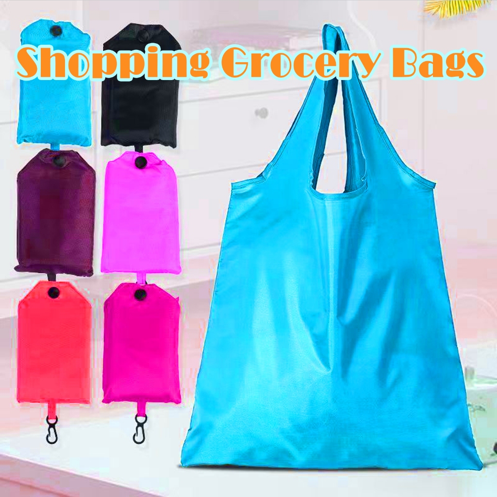 Reusable Grocery Bags Foldable Grocery Shopping Bags Washable Beach Bag ...