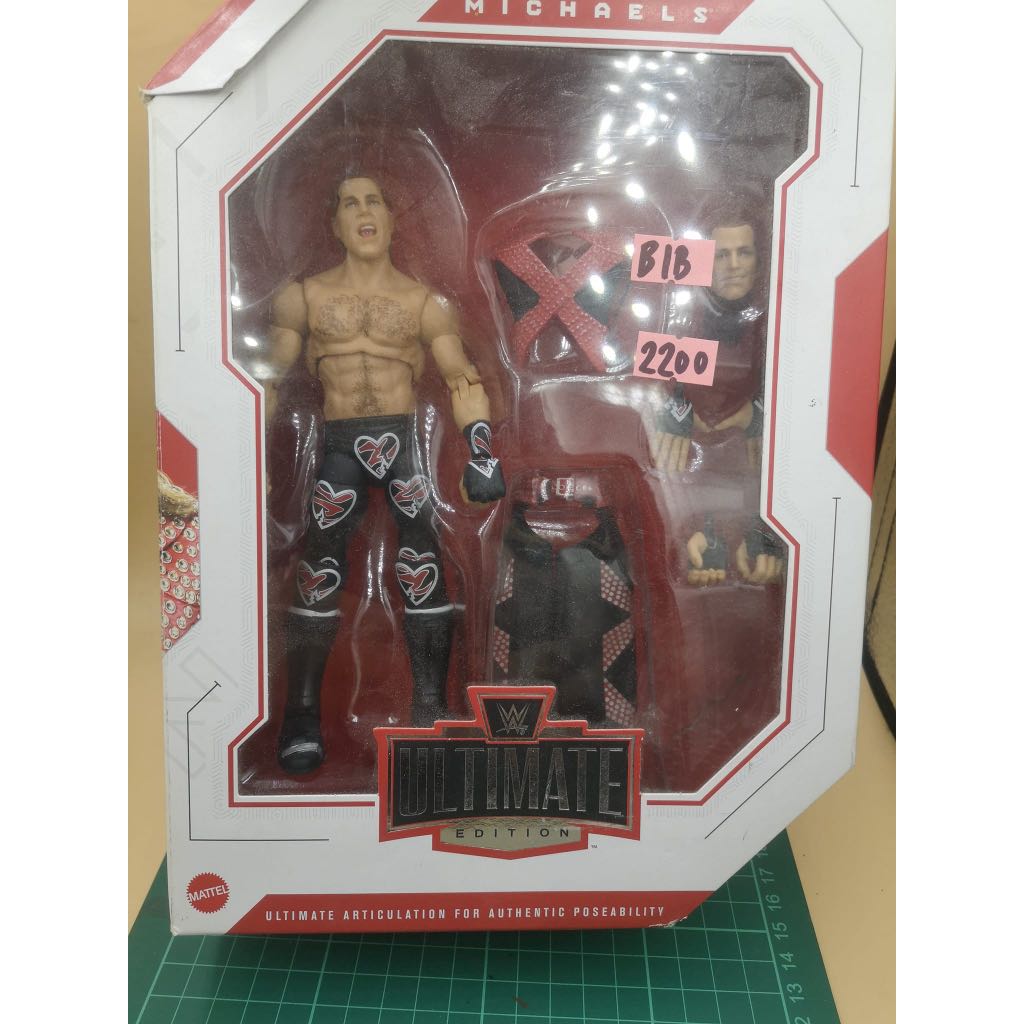 mattel wwe HBK shawn michaels Ultimate edition | Shopee Philippines