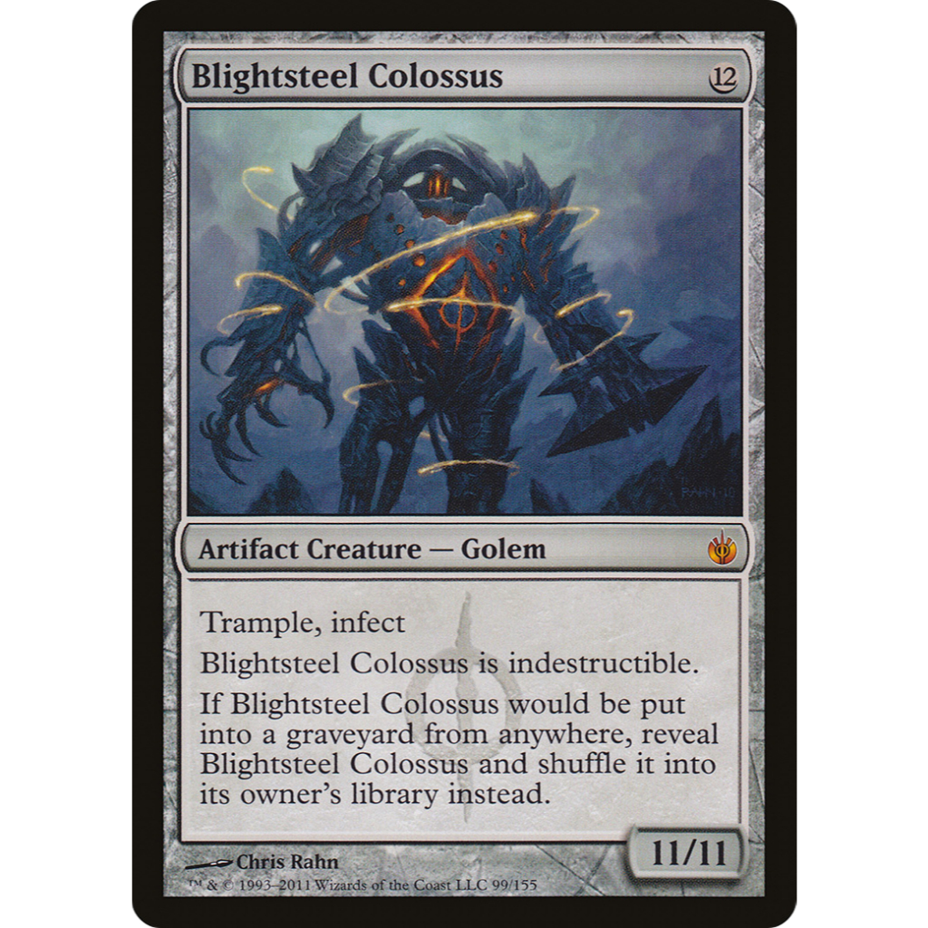 blightsteel-colossus mbs-99 Proxy Playtest Card Test Card Proxy ...