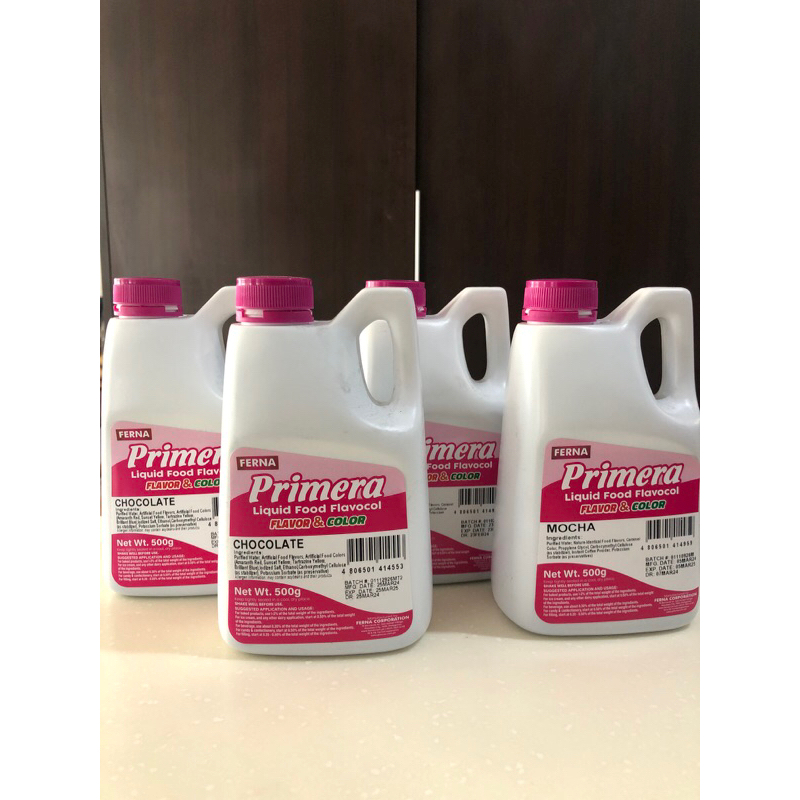Ferna Primera Liquid Food Flavacol Flavor & Color 500g | Shopee Philippines