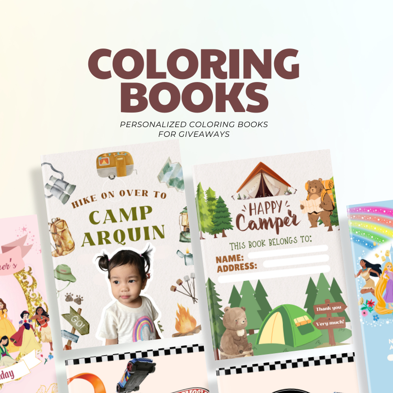 Personalized Coloring Book Customized | Shopee Philippines
