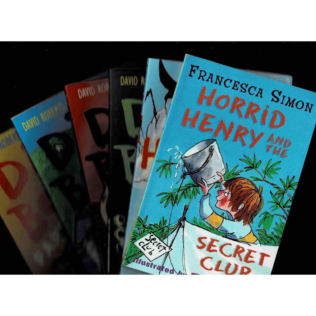 Books: Lot of 6 (2 Horrid Henry + 4 Dirty Bertie) (Please Read ...
