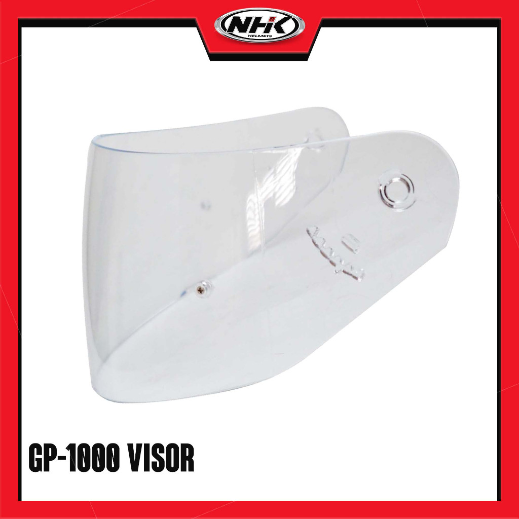 NHK Helmets GP-1000, GP-TECH. COMMANDER Visor - Clear & Smoke | Shopee ...