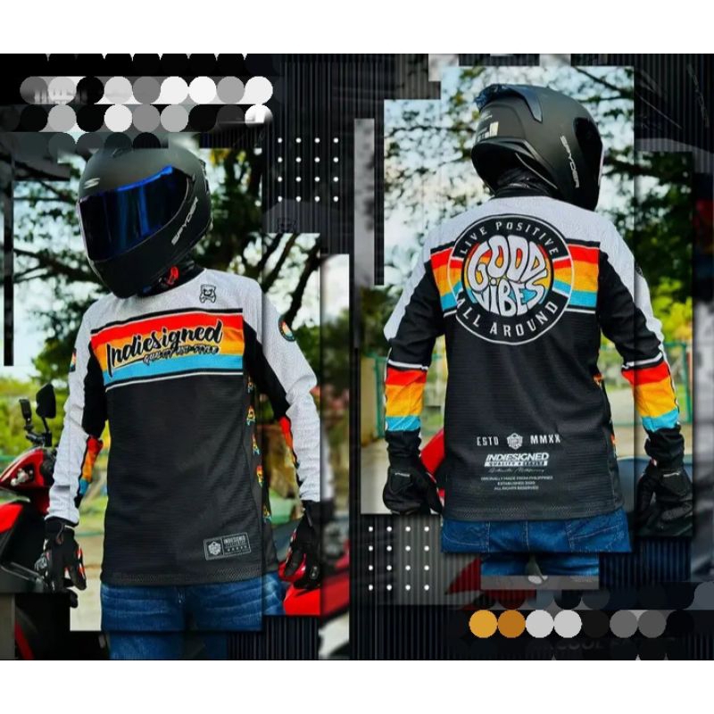 Indiesigned Sublimation Motorcycle Longsleeves Jersey | Shopee Philippines