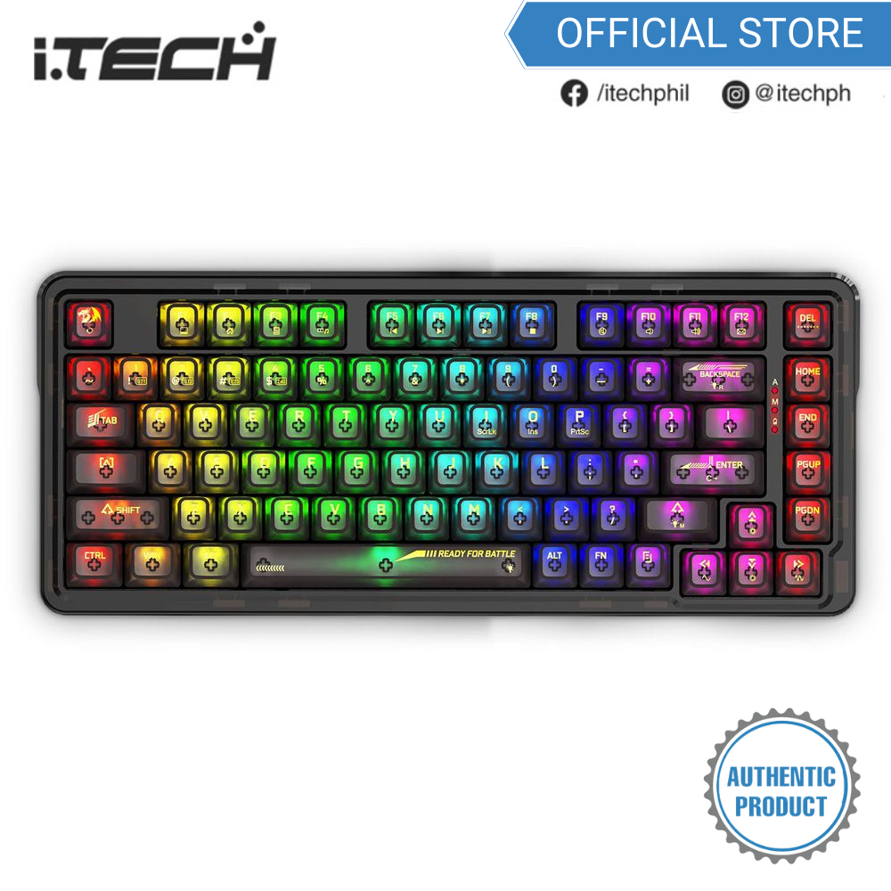 Redragon Elf Pro K649CTB RGB Wireless Mechanical Gaming Keyboard ...