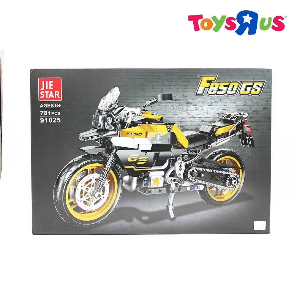 Jie Star 91025 BWN F850 GS, Ages 6+, Building Blocks (781 Pieces ...