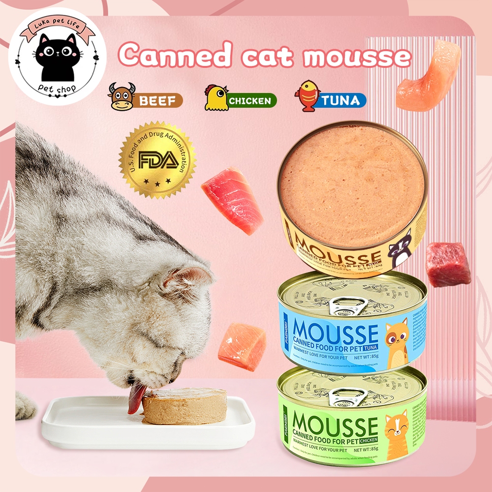 85g Cat Can Selected Meat Cat Pure Natural Organic Wet Canned Food Cat ...