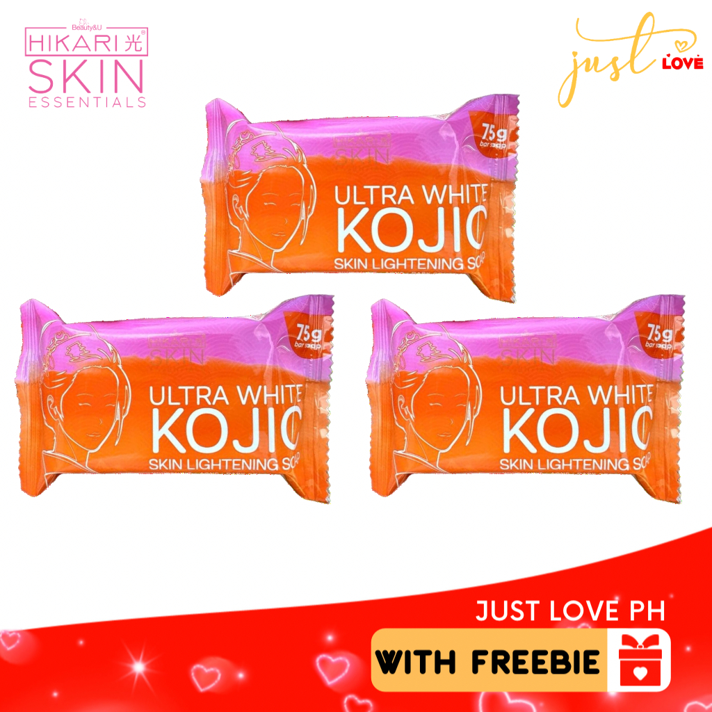 Hikari Skin Essentials Ultra White Kojic Skin Lightening Soap 3 Bars ...