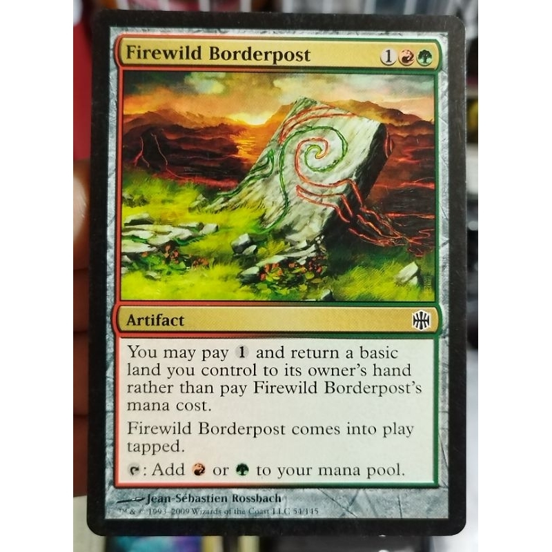 Firewild Borderpost (Magic the gathering) | Shopee Philippines