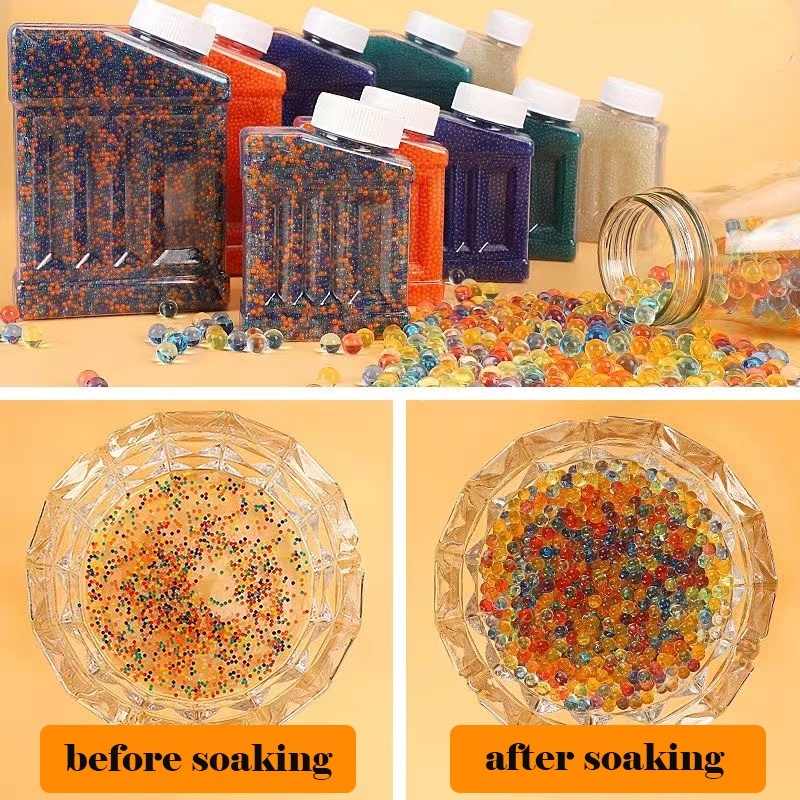 50000pcs 7.5mm Gel Beads toy DIY toys Gel Balls Water Play Beads ...