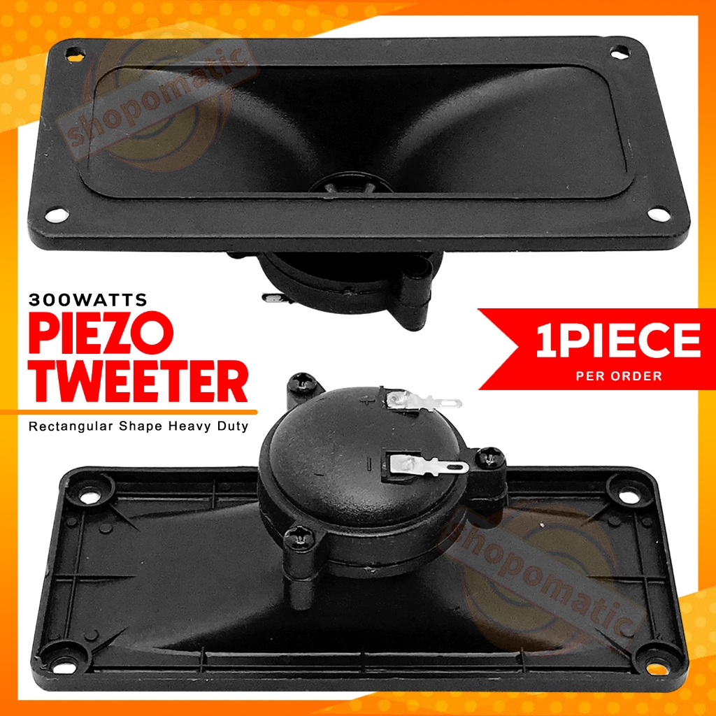 300W Piezo Tweeter Speaker Rectangular Shaped Heavy Duty | Shopee ...