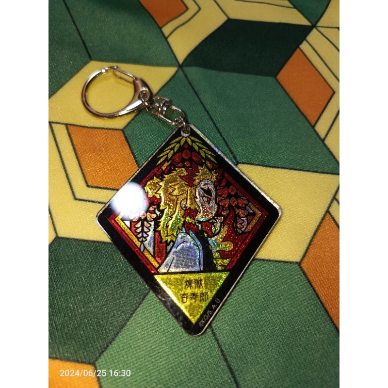 demon slayer kyujuro rengoku acrylic keychain holographic | Shopee ...