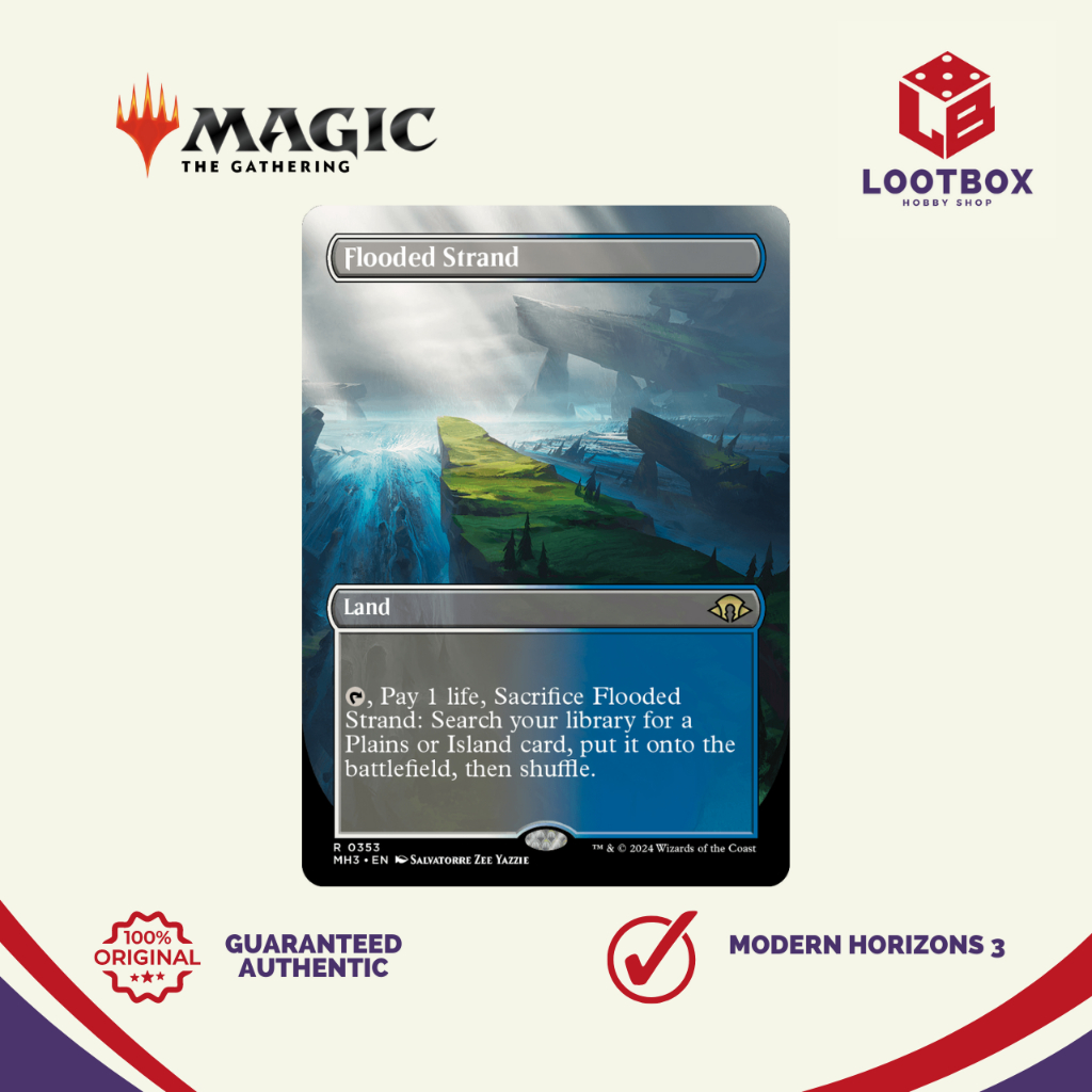 Magic the Gathering: Flooded Strand (Rare) - Modern Horizons 3 | Shopee ...