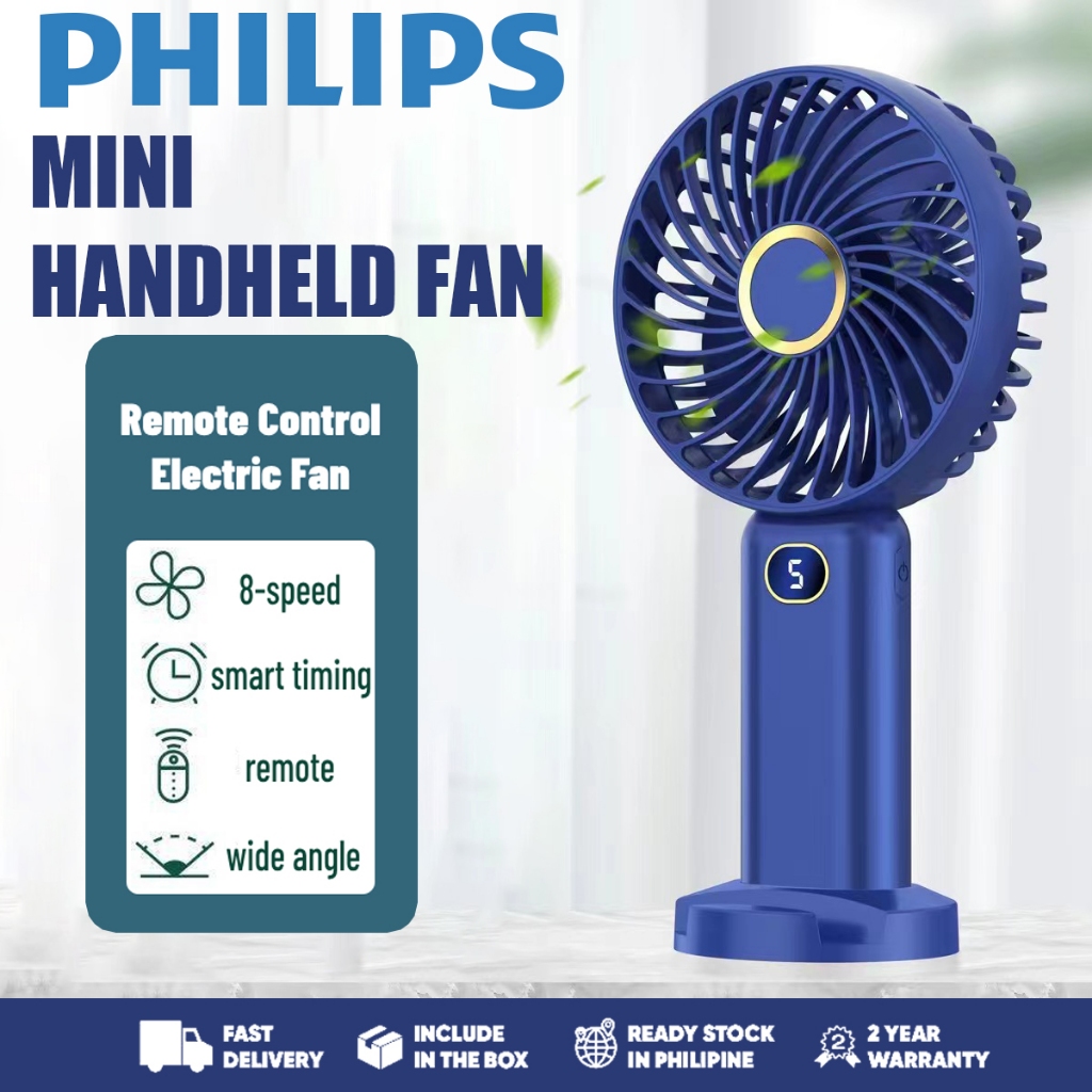 faraday Folding Fan N15 USB Portable Digital Display Rechargeable 5 ...