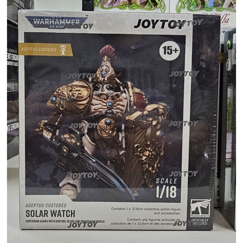 Joytoy Adeptus Custodes Solar Watch Custdian Guard with Sentinel Swotd ...