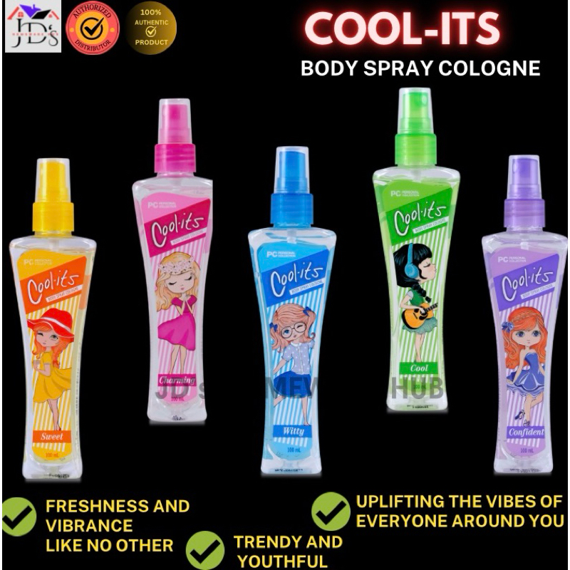 COOL ITS BODY SPRAY COLOGNE 100ml | Shopee Philippines
