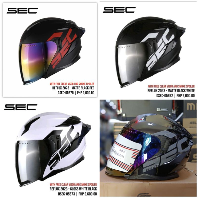 SEC REFLUX 2023 (FREE CLEAR LENS & SPOILER) | Shopee Philippines