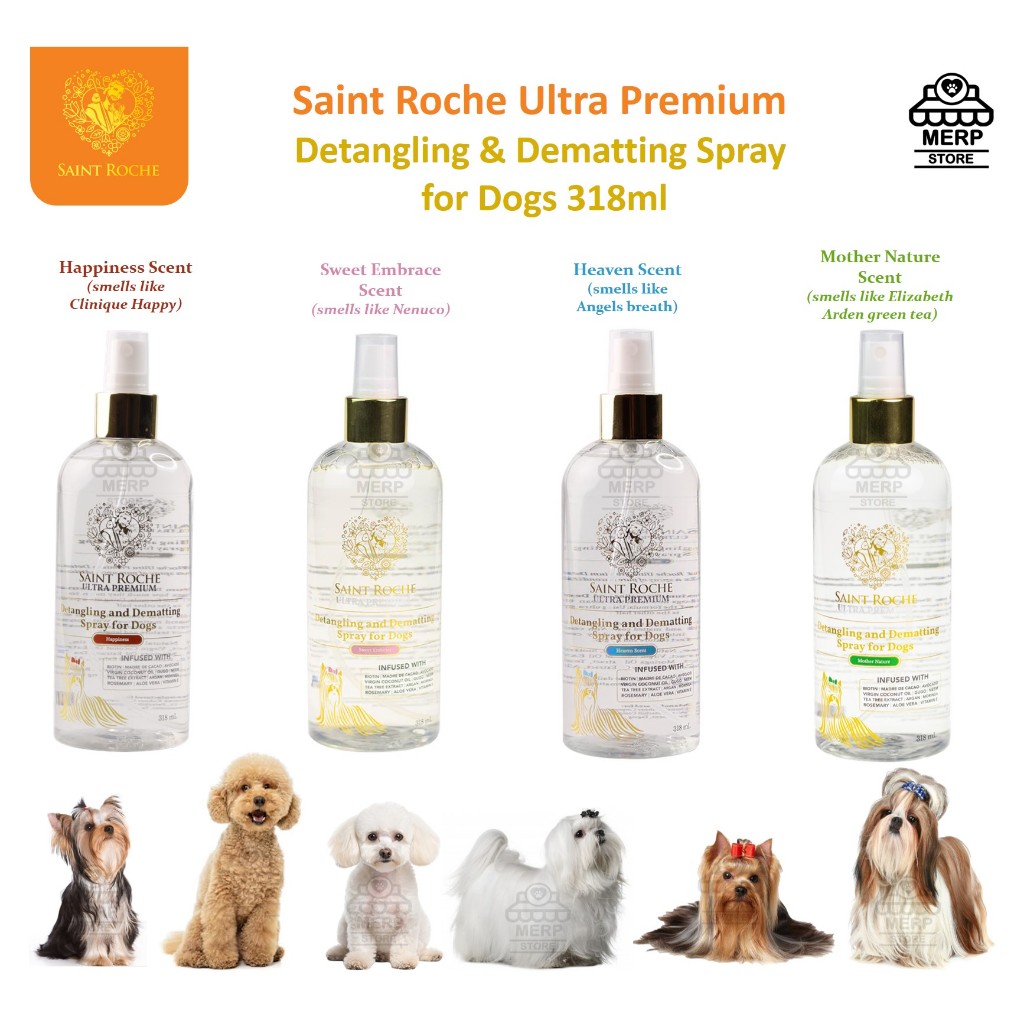St Roche Saint Roche Ultra Premium Detangling and Dematting Spray for ...