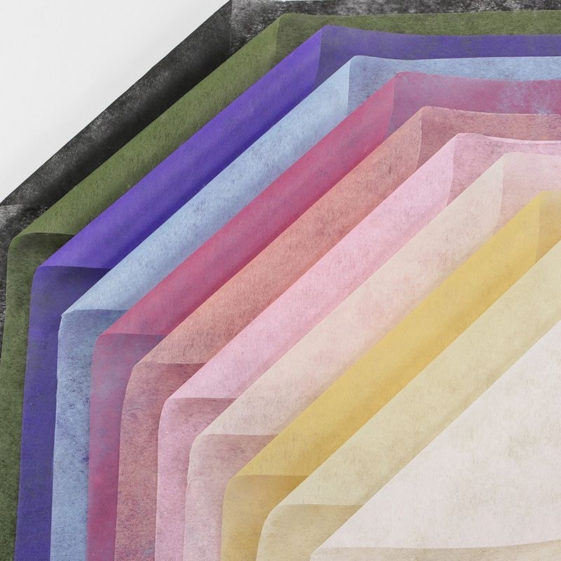 30PCS Solid color packaging tissue paper handmade diy materials ...