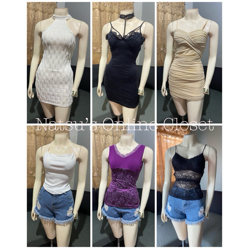 Sexy Tops/ Camisole/ String Tops / Sando / Sleeveless Dress- Preloved ...