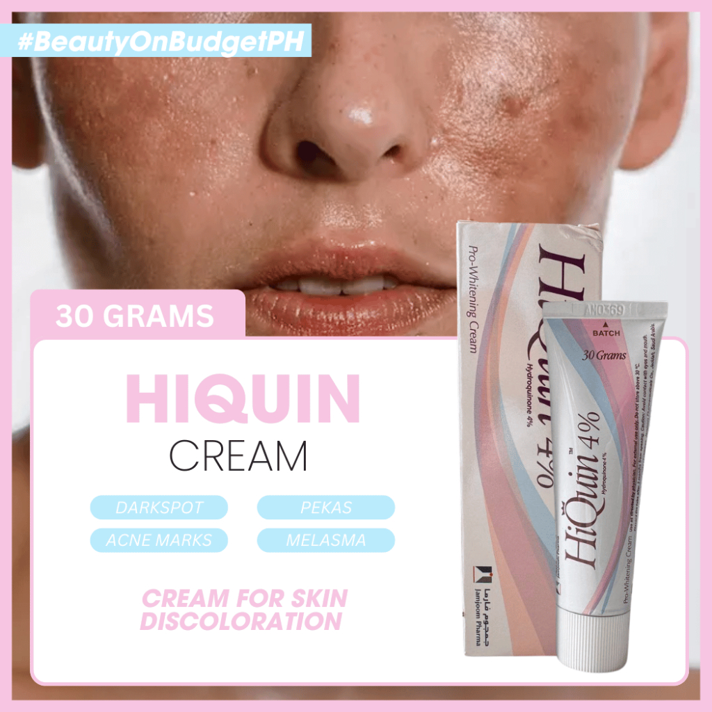 Hiquin 4% Pro- Whitening Cream for Pekas Melasma Eraser 30g | Shopee ...