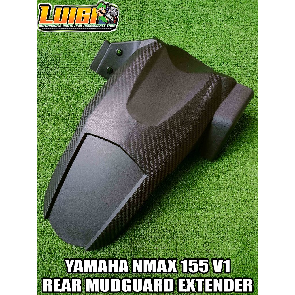 YAMAHA NMAX 155 V1 / NMAX 155 V2 CARBON TIRE HUGGER REAR FENDER ...