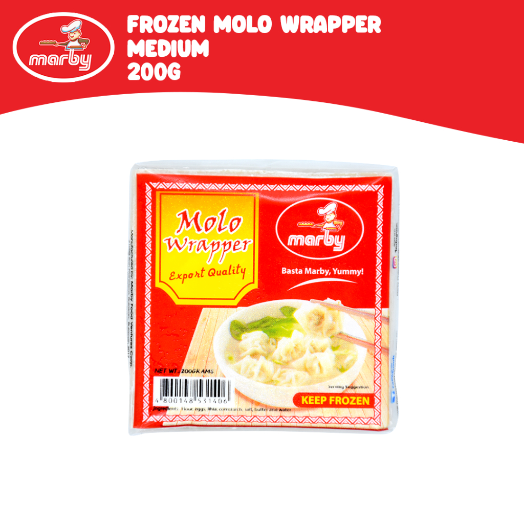 Marby Frozen: Molo Wrapper Medium - 200 garms | Shopee Philippines