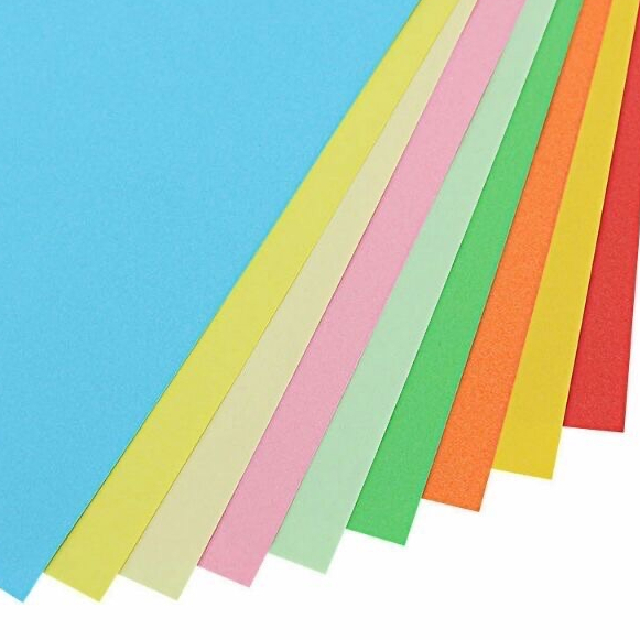 NIKKY Cartolina per Roll White / Neon / Dark Colors Colored Paper Arts ...